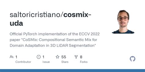 github saltoricristiano cosmix uda official pytorch implementation
