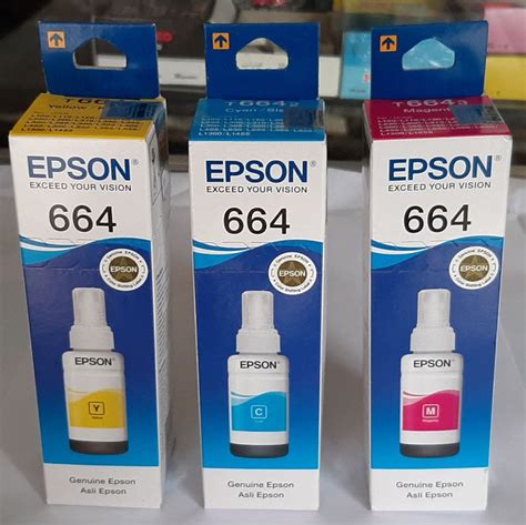 Tinta Printer Epson 664 Kuning