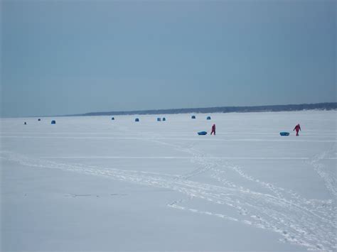 Fishing And Hunting In Oswego County Ny First Ice On Oneida Lake