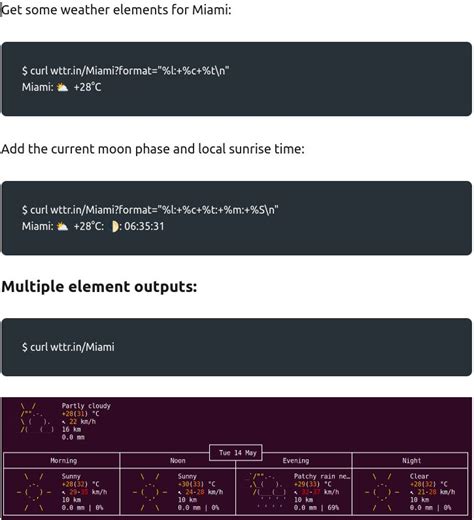 Rudi Van Rooyen On Linkedin Python Go Shell Commandline Weather