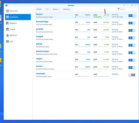 Bazarr Docker Container From Linuxserver Running On X86 Is Taking Over 4gb Ram · Issue 1227