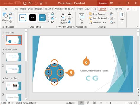 How To Merge Shapes In PowerPoint CustomGuide