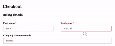 Create Custom Validation Rules For Woocommerce Form