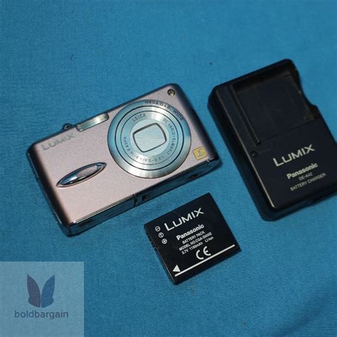 Panasonic Lumix Dmc Fx01 Ccd Vintage Digital Camera Video Camcorder 6