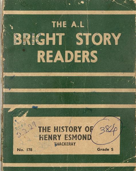 The History Of Henry Esmond Thakeray ഗ്രന്ഥപ്പുര Granthappura Blog
