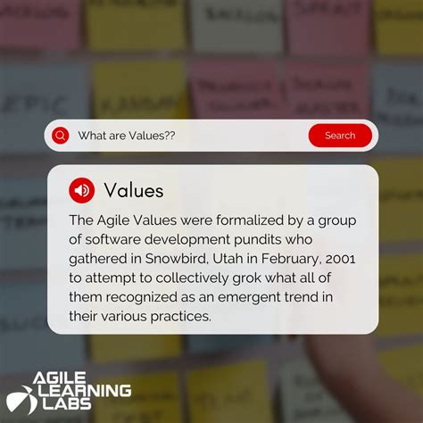 Agile Learning Labs On Linkedin Values Agilevalues Agile