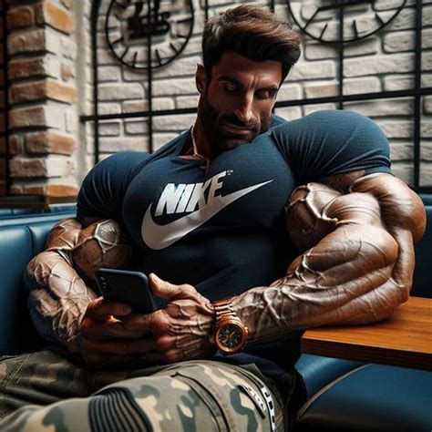 Ai Love Muscular Guys On Tumblr Image Tagged With Sexymuscles Ai Artwork Bodybuilder