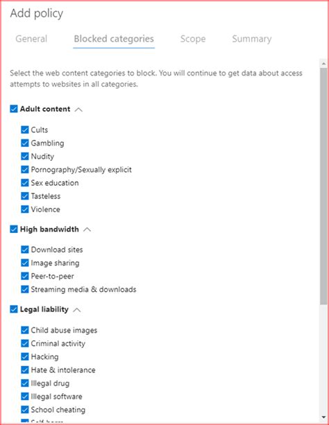 Web Content Filtering With Defender For Endpoint Cloud Security