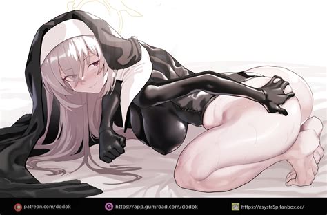 Sakurako And Justina Follower Blue Archive Drawn By Dodok Gj77230