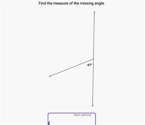 Solved Find The Measure Of The Missing Angle Chegg Com