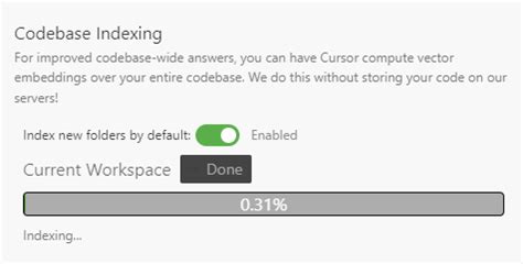 Codebase Indexing Not Working For Larger Codebase Discussion