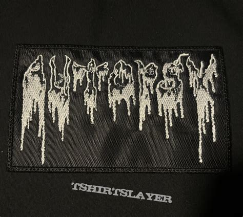 Autopsy Autopsy Logo Patch Patch Nekro 8s Tshirtslayer