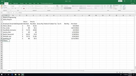 Excel Module 2 Demonstration Part 1 Youtube