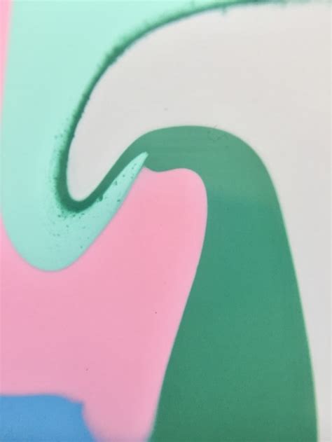 Pink Green White Flow Abstract Mixed Media For Sale By Donforclart Foundmyself