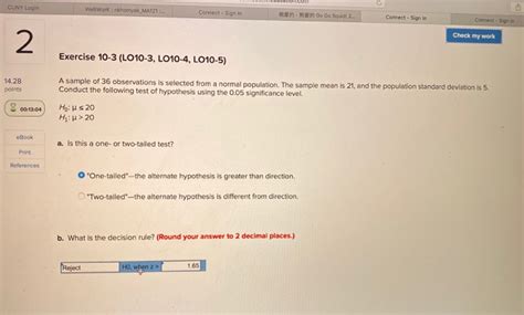 Solved Check My Work Exercise LO Pain The Chegg Com