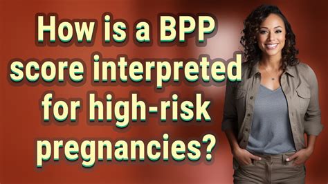 How Is A BPP Score Interpreted For High Risk Pregnancies YouTube