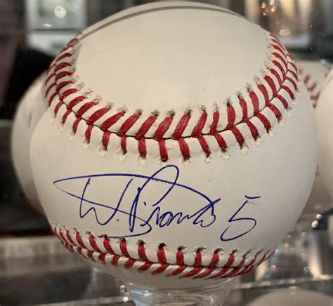Wander Franco Signed Baseball Tampa Rays Jsa The Autograph Source