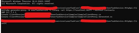 Proxies Are Not Getting Generated 4921 Support Abpio