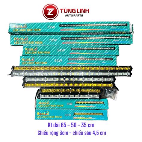 Đèn Cây Led Bar Runlai 1 Hàng Dài 35cm 50cm 65cm Siêu Sáng Hàng