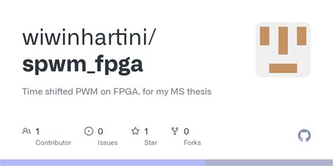 Github Wiwinhartinispwmfpga Time Shifted Pwm On Fpga For My Ms Thesis