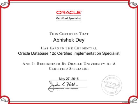 Oracle Database12c PPT