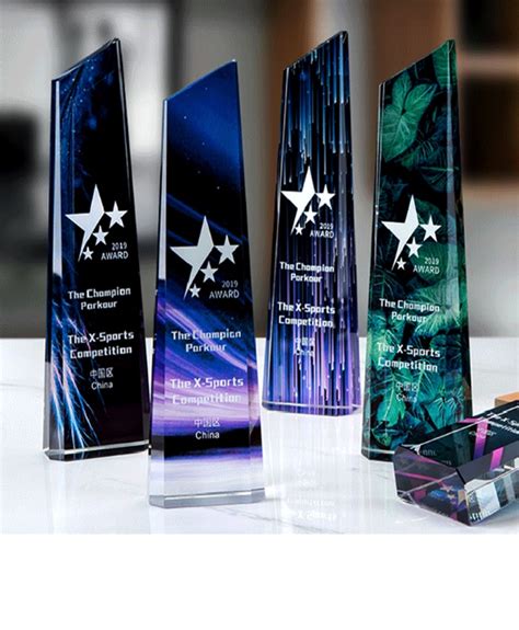 Premium Classy Crystal Plaque And Trophy Happybird