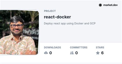 React Docker Ecosystem Directory Marketdev