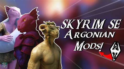 The Lusty Argonians Skyrim Argonian Mods Youtube