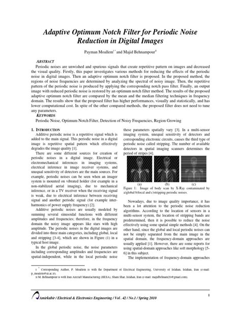 Optimum Notch Filter Pdf Filter Signal Processing Equalization Audio