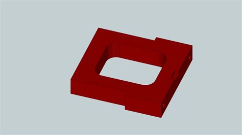 X Axes Motor Mounts 3d Warehouse