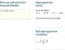 Interactive Math Applications
