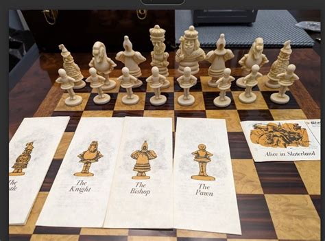 Identifying The History Of An Alice In Wonderland Themed Chess Set Chess Forums