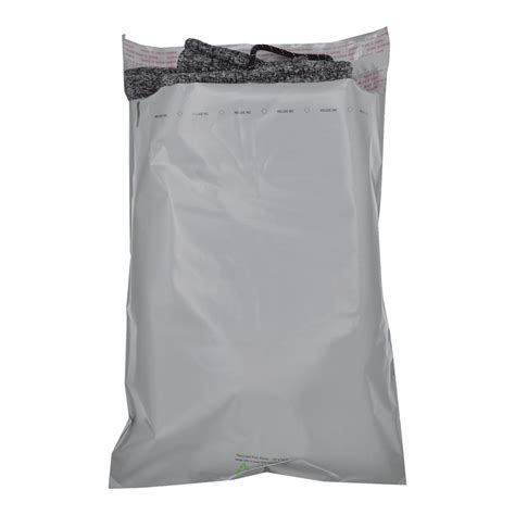 Recycled Gray Poly Mailers 12 X 155 Enviropackaging