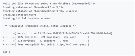 Centos 7 Metasploit安装及配置数据库 Postgresql 10for Metasploit