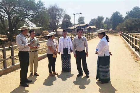 တပ်ကုန်းမြို့နယ်၌ ကျေးလက်လမ်းလုပ်ငန်းများ ပြုပြင်ဆောင်ရွက်နေမှုအခြေအနေမ