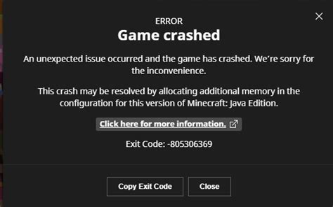 Minecraft Crashing Allocate More Ram Bugged Rminecraft