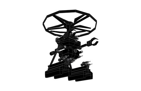 3d Model Cartoon Weapon Drone Robot V1 003 Vr Ar Low Poly Cgtrader