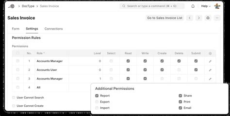 Doctype Frappe Framework