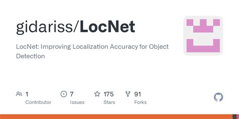 Github Gidarisslocnet Locnet Improving Localization Accuracy For