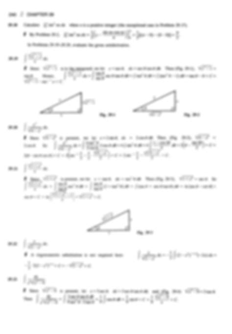 SOLUTION MG University Solved Problems In Calculus Chapter Trigonometric Integrands And