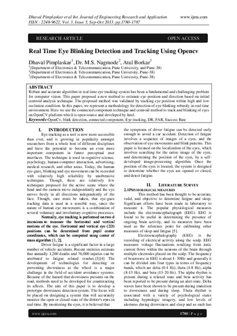 Pdf International Journal Of Engineering Research And Applications Ijera