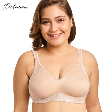 Buy Delimira Womens Seamless Soft Wirefree No Padding