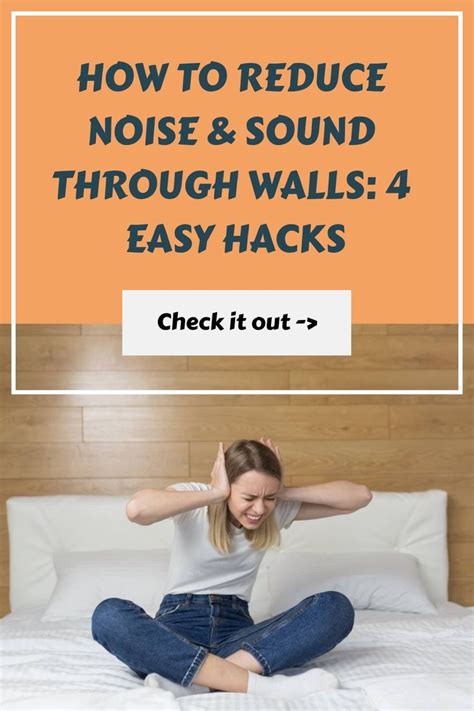 How To Reduce Noise Sound Through Walls 4 Easy Hacks Noise Sound Sound Barrier Wall Sound