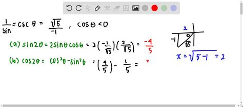 Find The Exact Value Of Sin 2 Theta If Tan Th