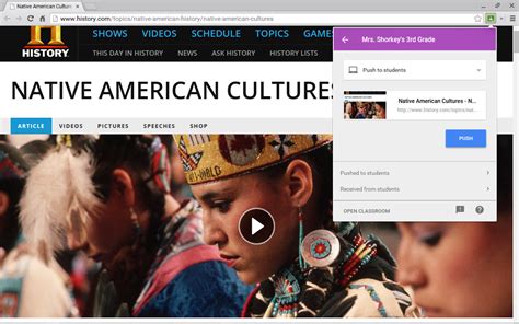 Google Classroom Launches Chrome Extension So Teachers Can Instantly Share Links With The Entire