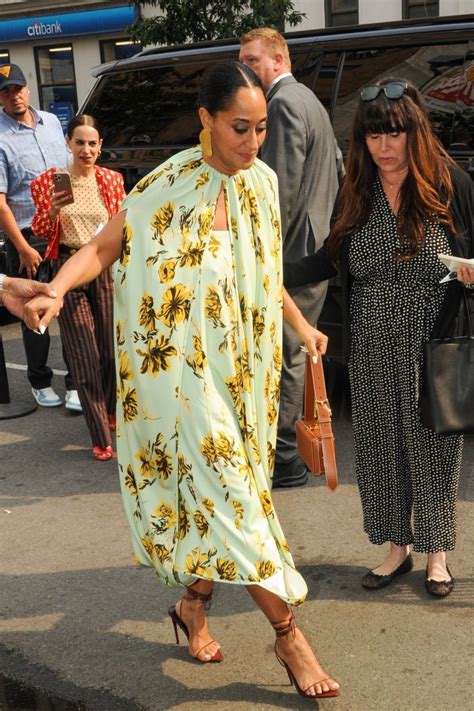 Tracee Ellis Ross Arrives At Cold Copy Premiere At Tribeca Film