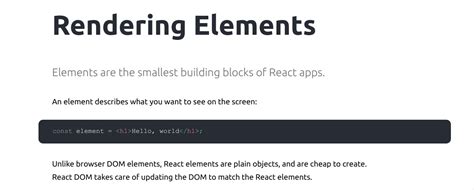 Why React Elements Are Immutable