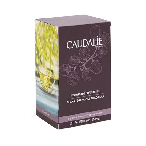 Caudalie კოდალი მცენარეული ბიო ჩაი დრენაჟის ეფექტით 20 პაკეტი 0