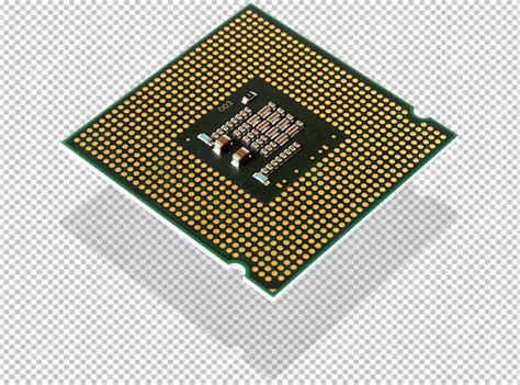 Free Premium Png Cpu On Transparent Background