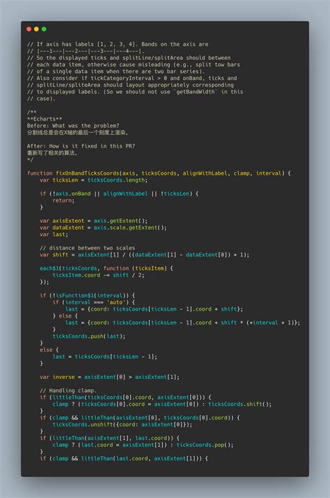 X轴上的分割线splitline属性interval Formatter函数控制显示，右边多出一条分割线 · Issue 12293 · Apacheecharts · Github